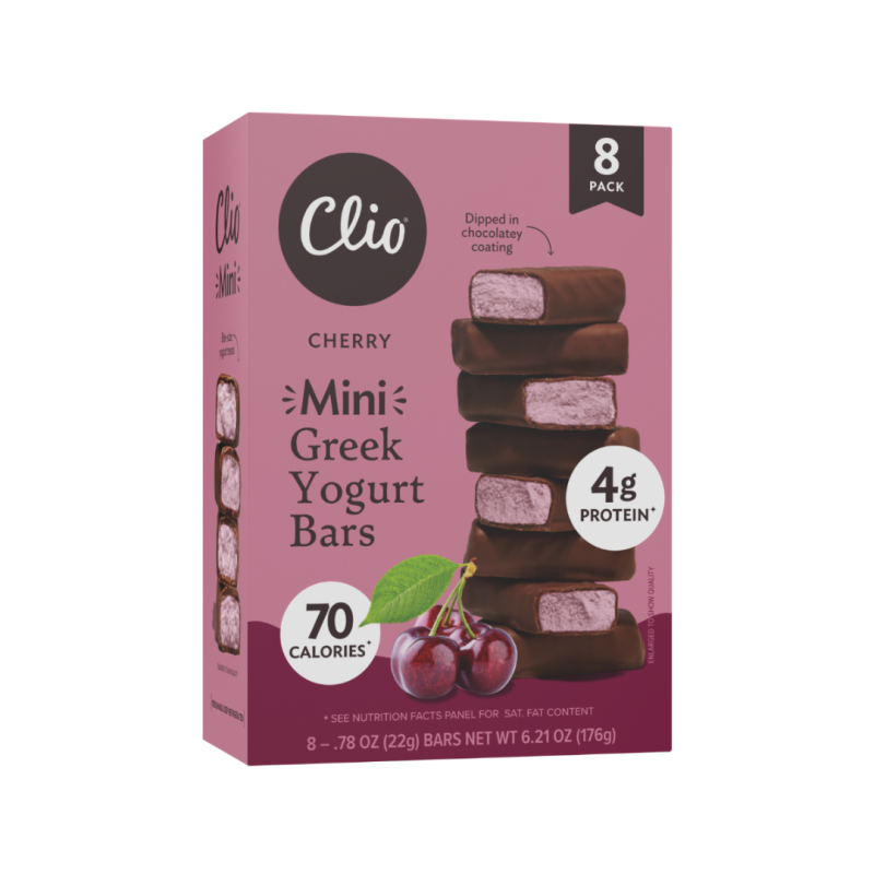 Clio Snacks Cherry Greek Yogurt Bars Reviews & Offers | Social Nature