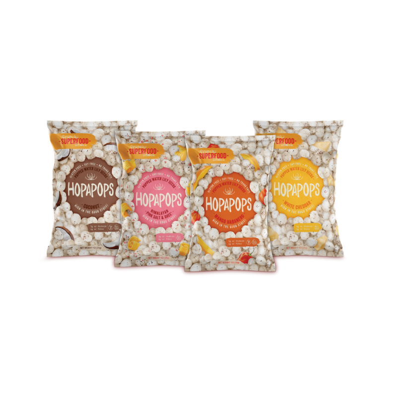 Hopapops Popped Water Lily Seeds Reviews | Social Nature