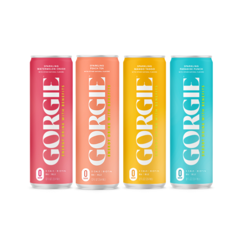 GORGIE Sparkling Energy Drinks Reviews | Social Nature
