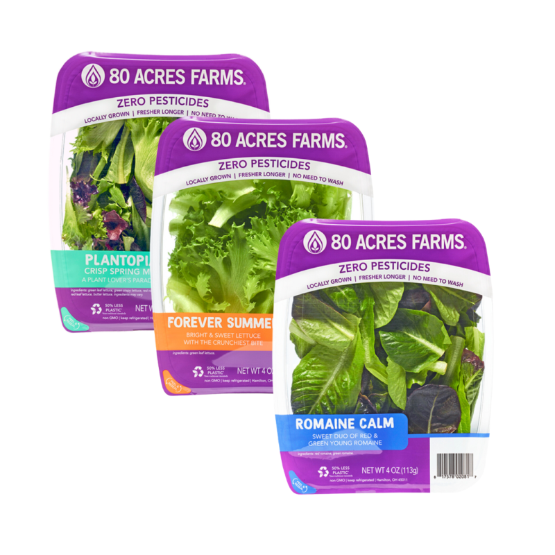 80 Acres Farms Salad Kits & Greens Reviews & Offers | Social Nature