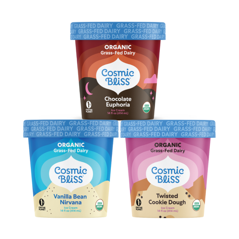 Cosmic Bliss Organic Grass-Fed Dairy Ice Cream Reviews & Offers ...
