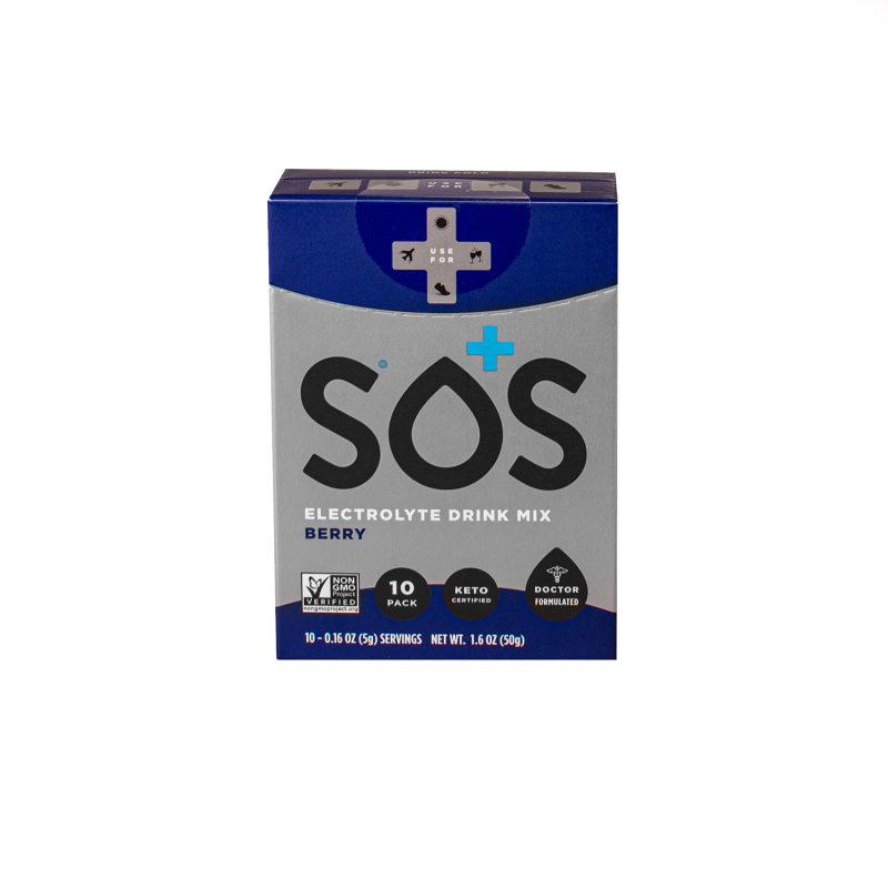 SOS Hydration Electrolyte Drink Mix Reviews | Social Nature