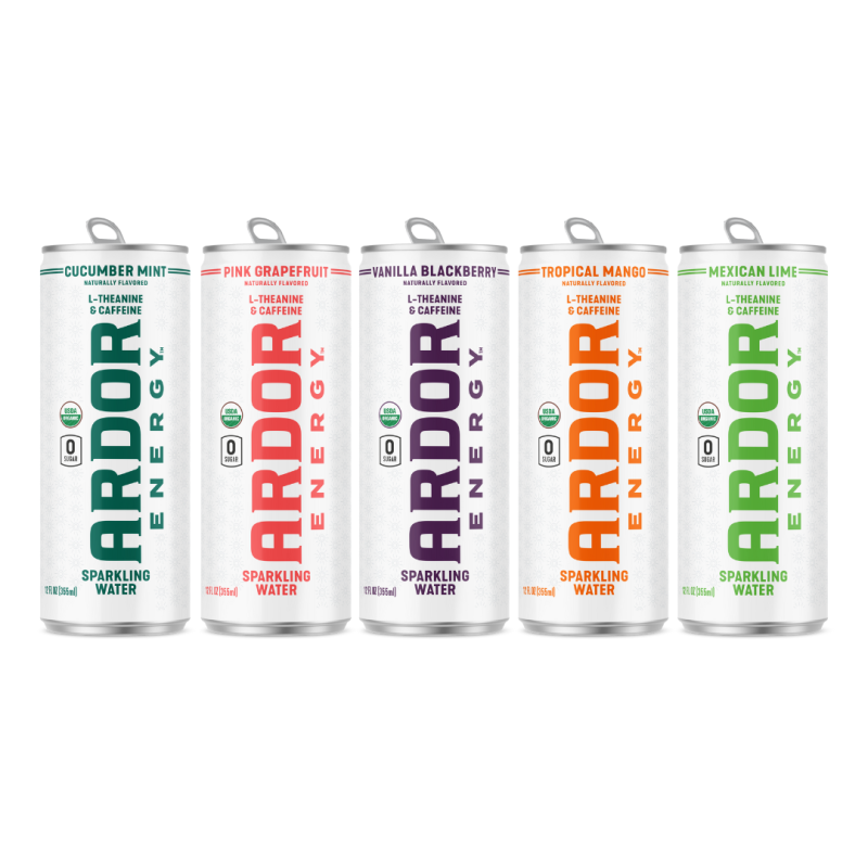 Ardor Energy Organic Energy Sparkling Water Reviews | Social Nature